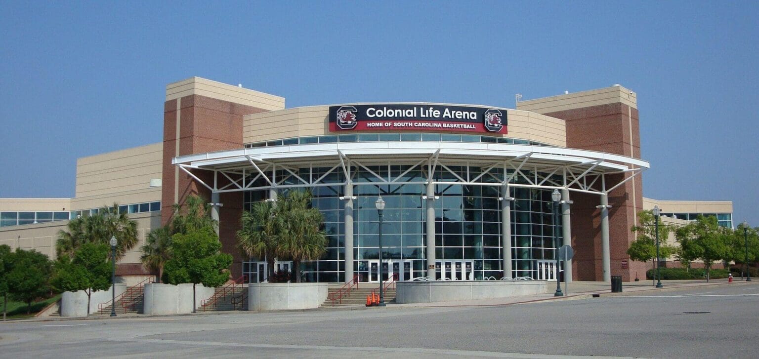 Colonial Life Arena Capacity: South Carolina Gamecocks